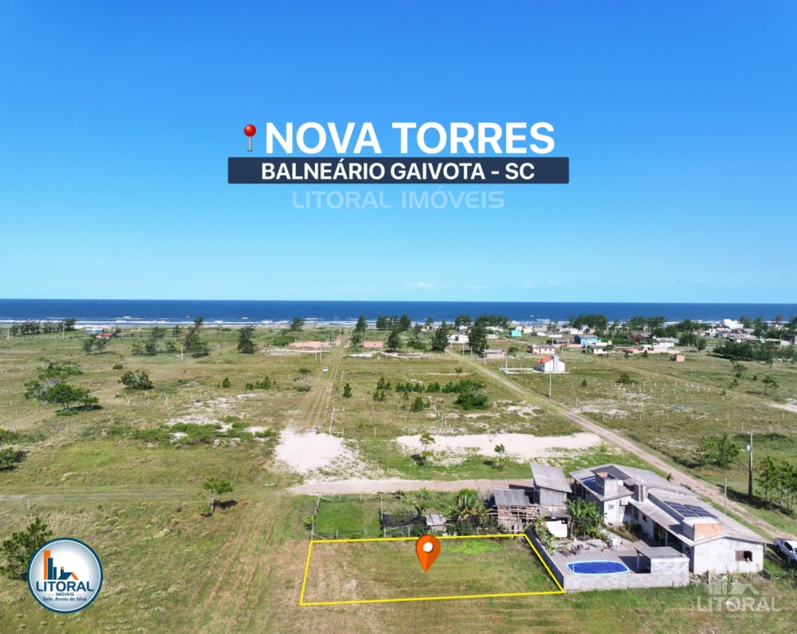 Terreno a 400m da Praia em Balneário Gaivota - Nova Torres - Imóveis | Litoral Imóveis ...